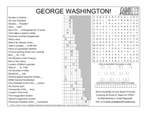 GEORGE WASHINGTON TRIVIA QUIZ