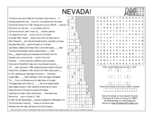 NEVADA TRIVIA QUIZ