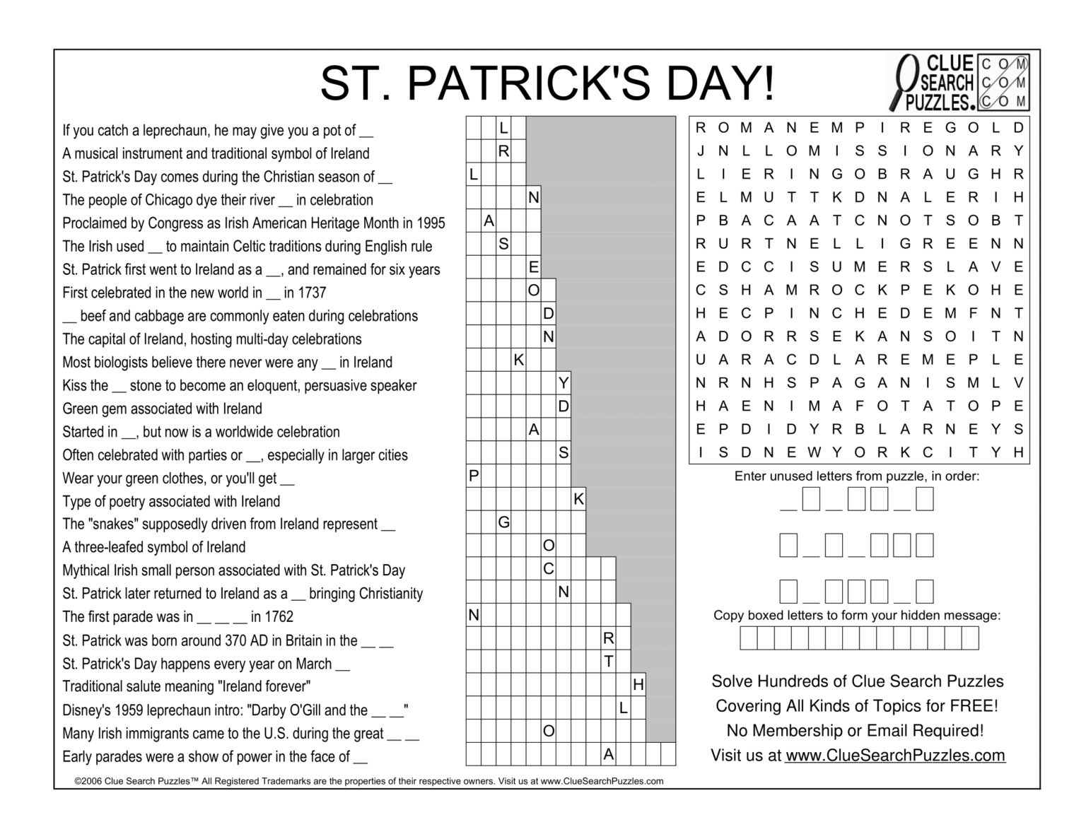 ST PATRICKS DAY TRIVIA QUIZ st-patricks-day-trivia-quiz
